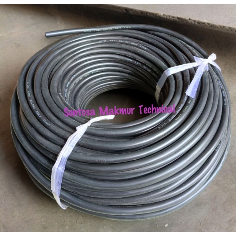 Jual RHINO 35 MM Kabel Las Welding Cable Rubber Hitam Black 35mm ...