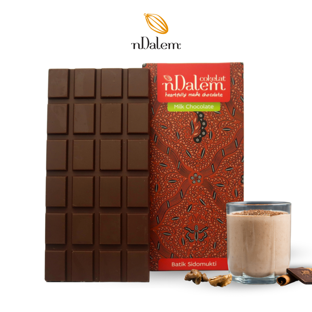 Jual Cokelat nDalem | Creamy Milk Chocolate Bar with Cacao Butter ...