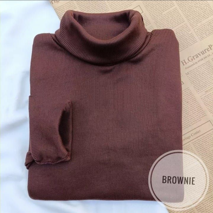 Jual TURTLENECK PRIA DAN WANITA/ KERAH RIB/ TURTLENEECK RIB PREMIUM ...