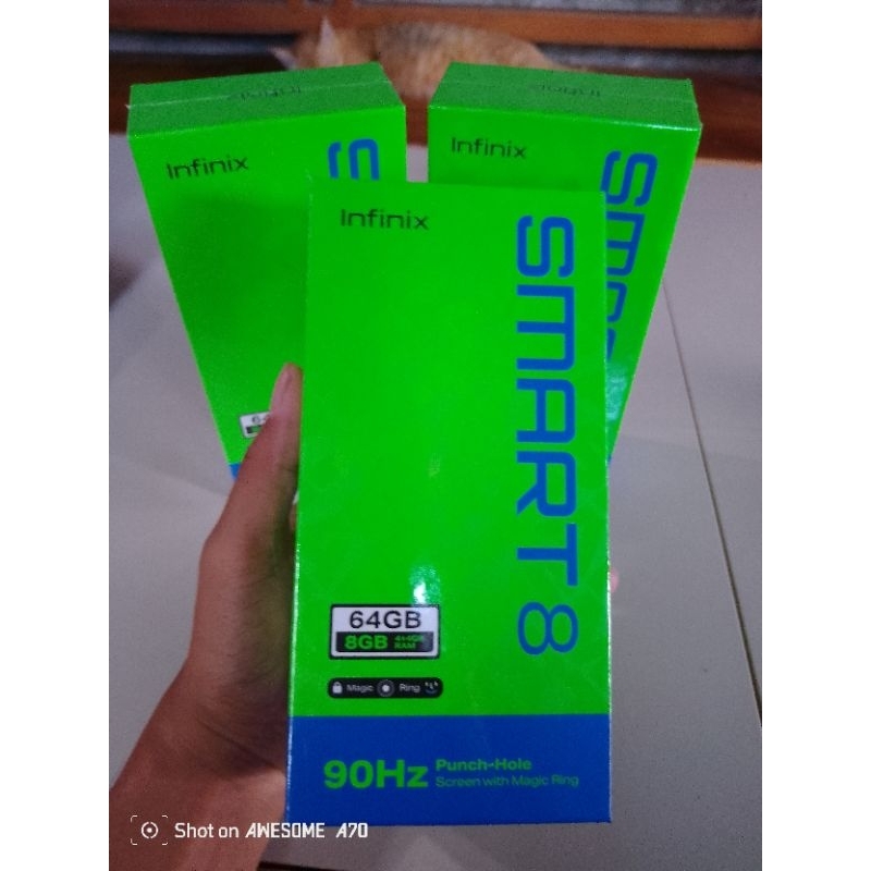 Jual INFINIX SMART 8 4/64 GB GARANSI RESMI INDONESIA | Shopee Indonesia