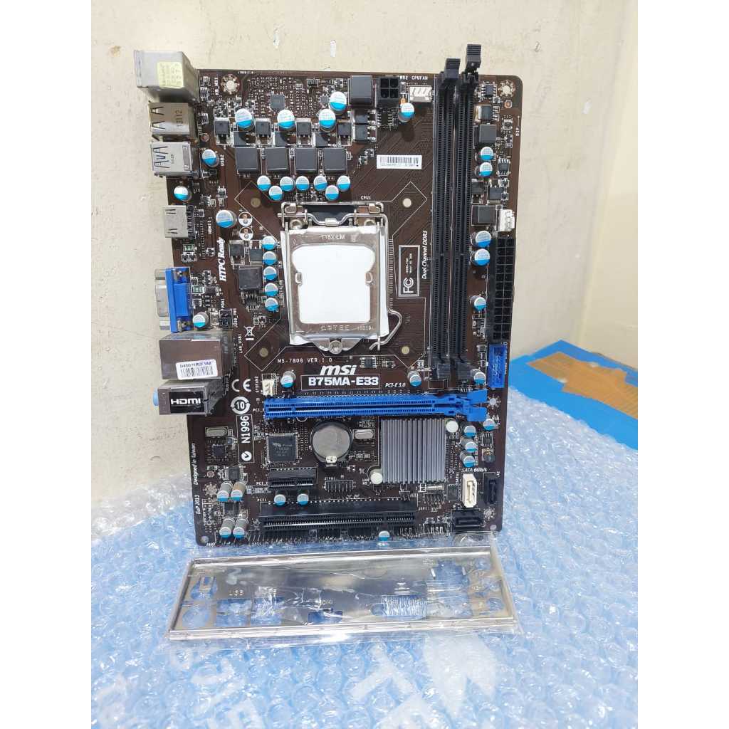 Jual Motherboard MSI B75 ( Lga 1155 ) | Shopee Indonesia