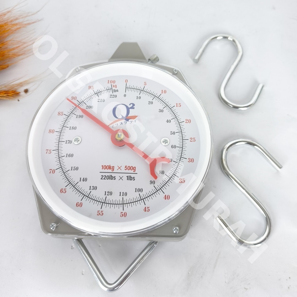 Jual Timbangan Gantung Analog Q2 9100 / Hanging Scale Q2-9100 Kualitas ...