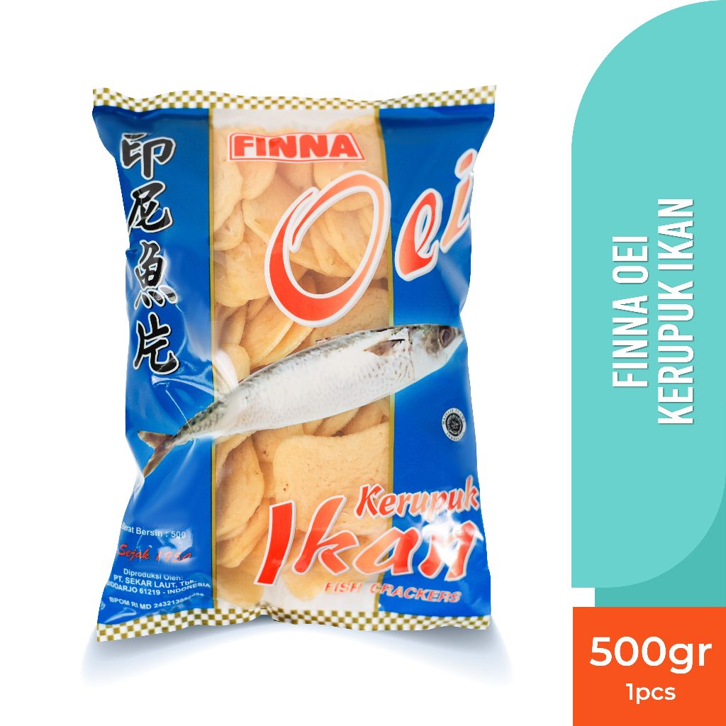 Jual Finna Oei Kerupuk Ikan 500gr (Premium) | Shopee Indonesia
