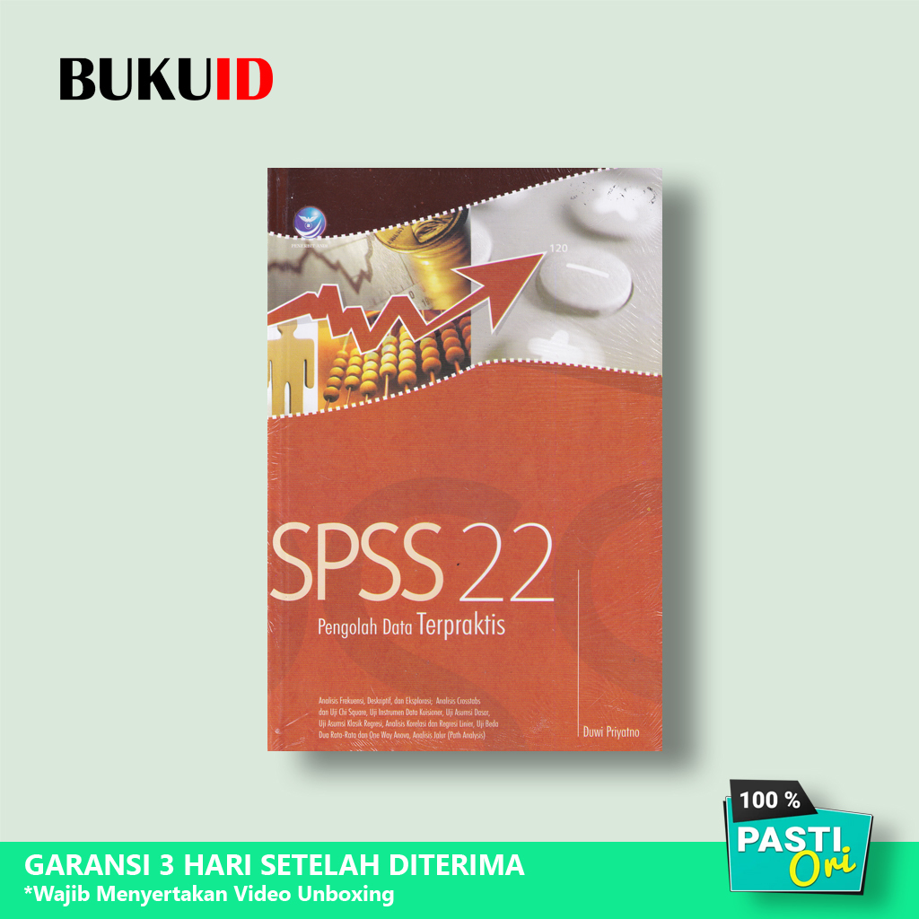 Jual Buku SPSS 22 Pengolah Data Terpraktis - Original | Shopee Indonesia