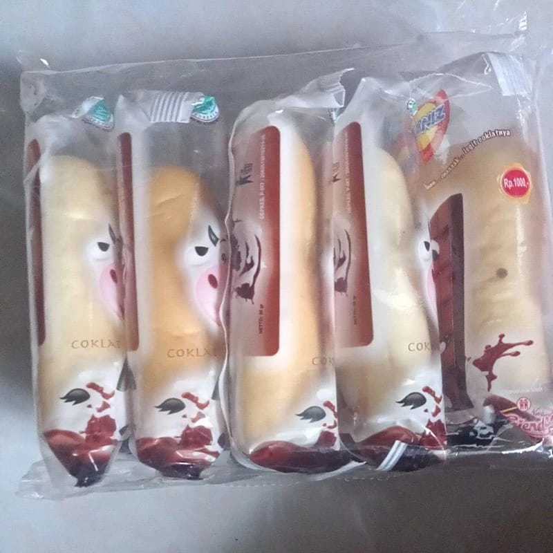 Jual Promo roti nana sapi 5 pack isi 25 pcs original varian rasa susu ...