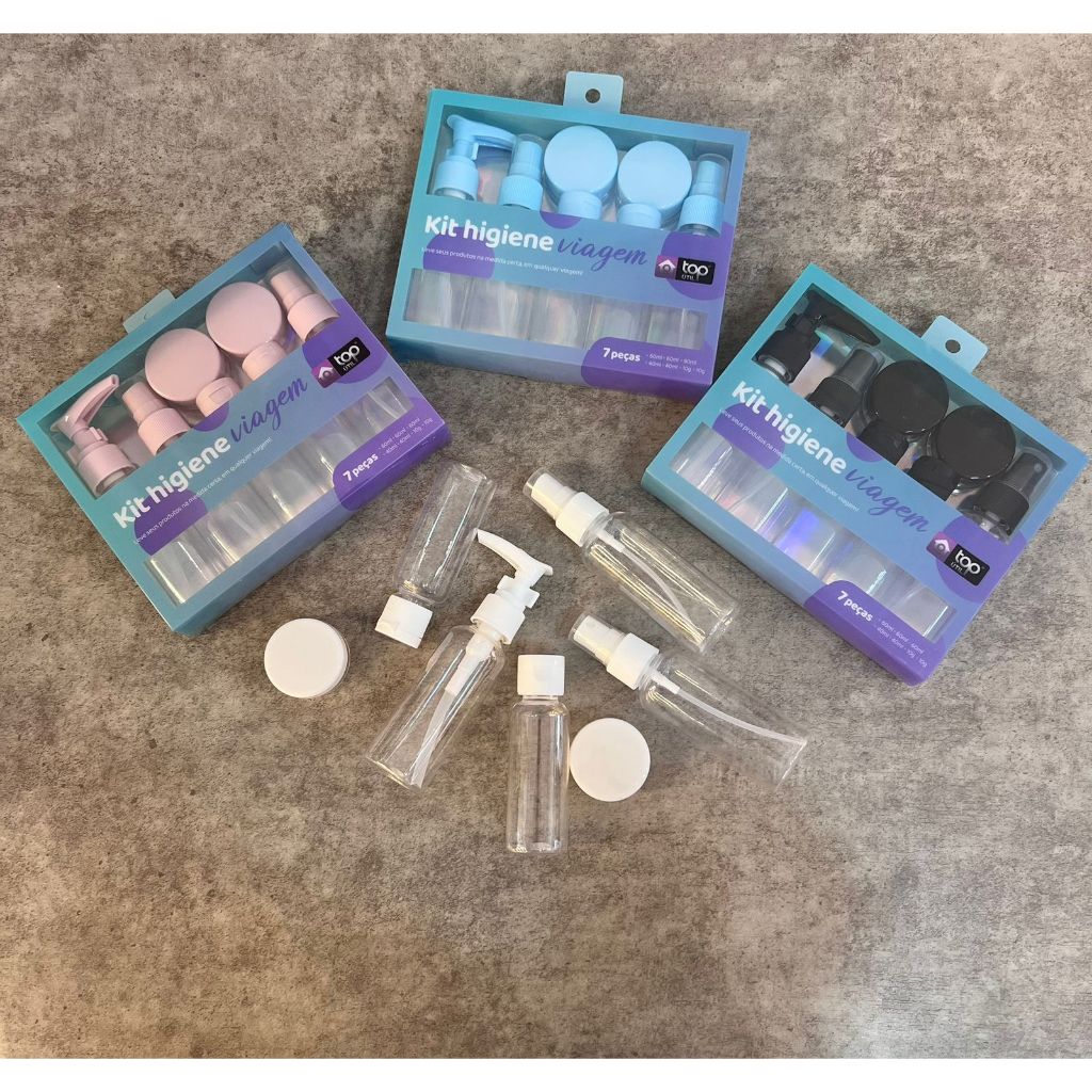 Jual Travel Bottle / Travel Pack / Set Botol Mini Kosmetik / TOP1605 | Shopee Indonesia