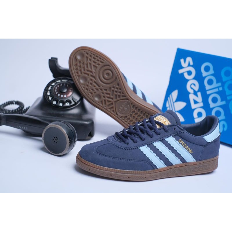 Jual Sepatu ADID*S HANDBALL SPEZIAL Navy Blue Ice Gum BNIB | Shopee ...