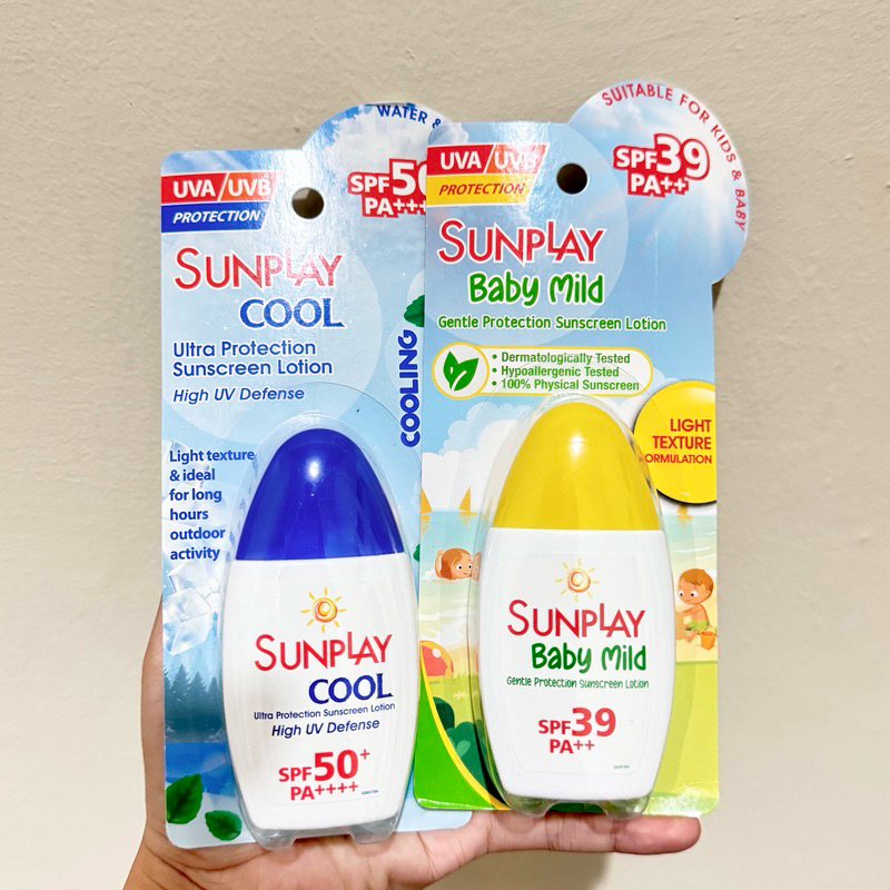 Jual SUNPLAY Ultra Protect Sunscreen Lotion SPF50+ PA++++ 30g Baby Mild ...