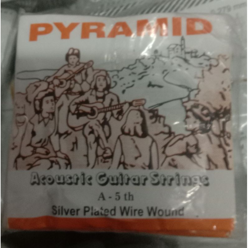 Jual SENAR GITAR PYRAMID SETRING LUSINAN NO,1,2,3,4,5,6./PAK ISI 12 PCS ...