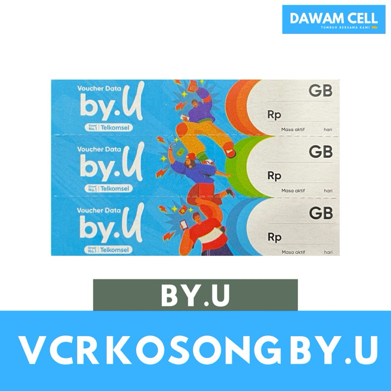 Jual VOUCHER KOSONG BYU NASIONAL | Shopee Indonesia