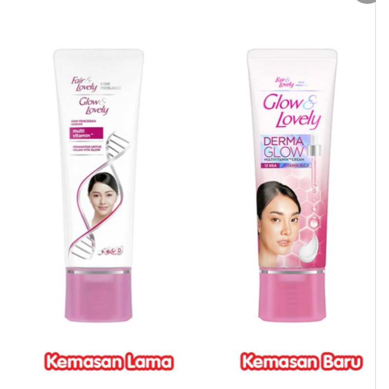 Jual fair & lovely/ Glow lovely Derma Glow multivitamin cream 23gr ...