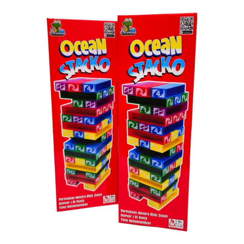 Jual Board Game Stacko Balok Susun Mainan Edukasi | Shopee Indonesia