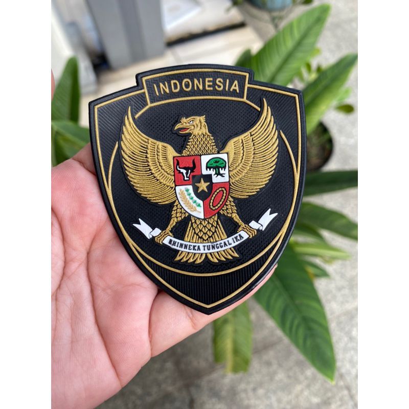 Jual Logo Timbul Indonesia Garuda Bisa Setrika (Promo Cod) | Shopee ...