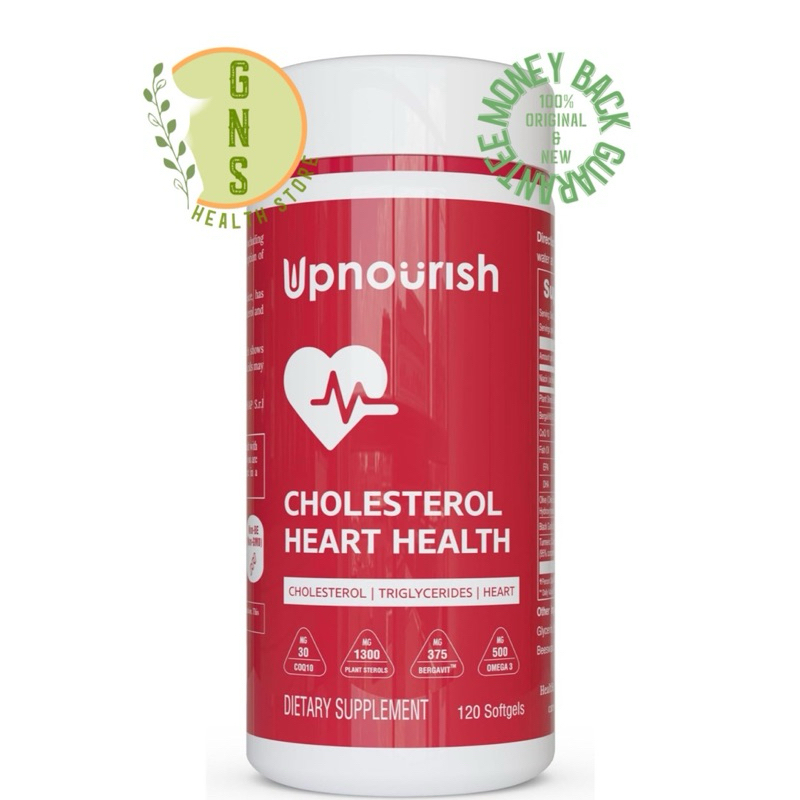 Jual Upnourish Cholesterol Heart Health Citrus Bergamot Cholesterol ...