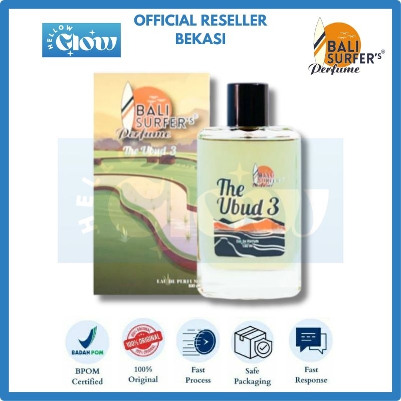 Jual Bali Surfers Perfume The Ubud 3 EDP 100 ML & 37 ML | Shopee Indonesia