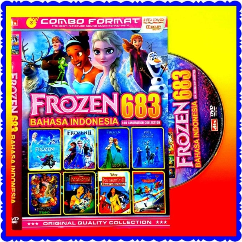 Jual KASET DVD FROZEN DUBBING BAHASA INDONESIA | Shopee Indonesia