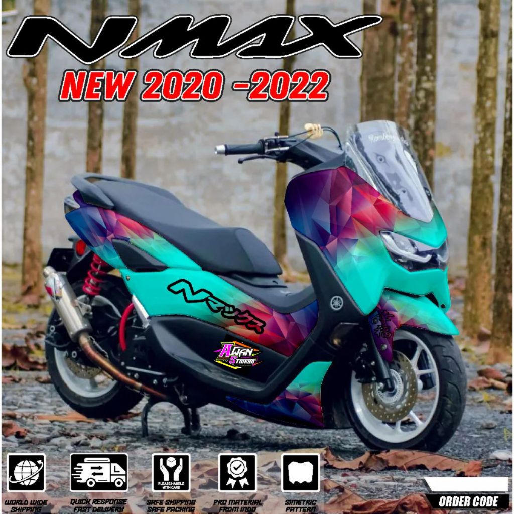 Jual Decal Sticker Nmax New 2020 - 2022 Fullbody Decal Sticker Yamaha ...