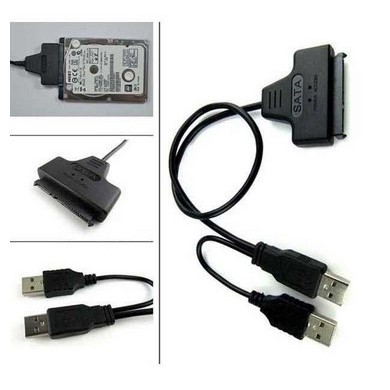 Jual Kabel Konverter HDD 2.5 Inch SATA 7+15 Pin to USB 2.0 / CONVERTER ...