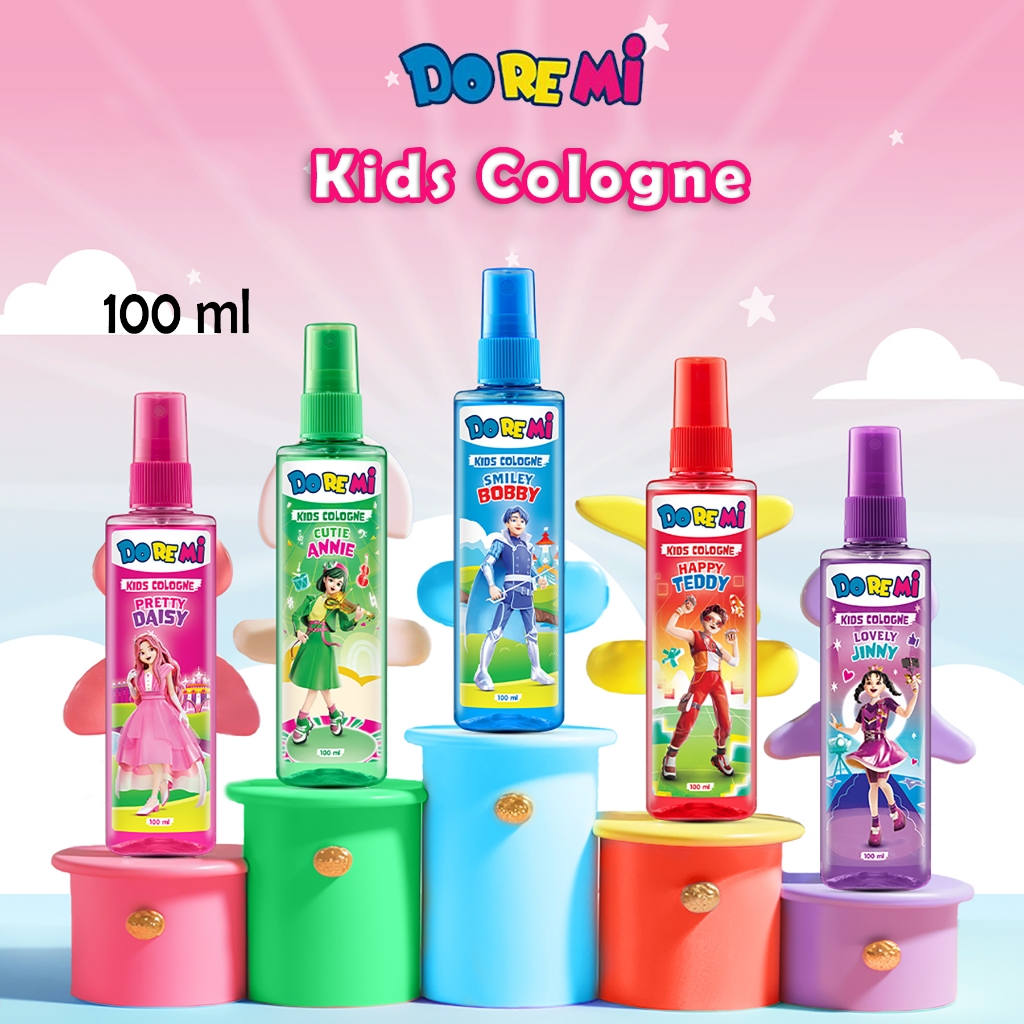 Jual DoReMi Kids Cologne Lovely Jinny Happy Teddy 100ml Wewangian ...
