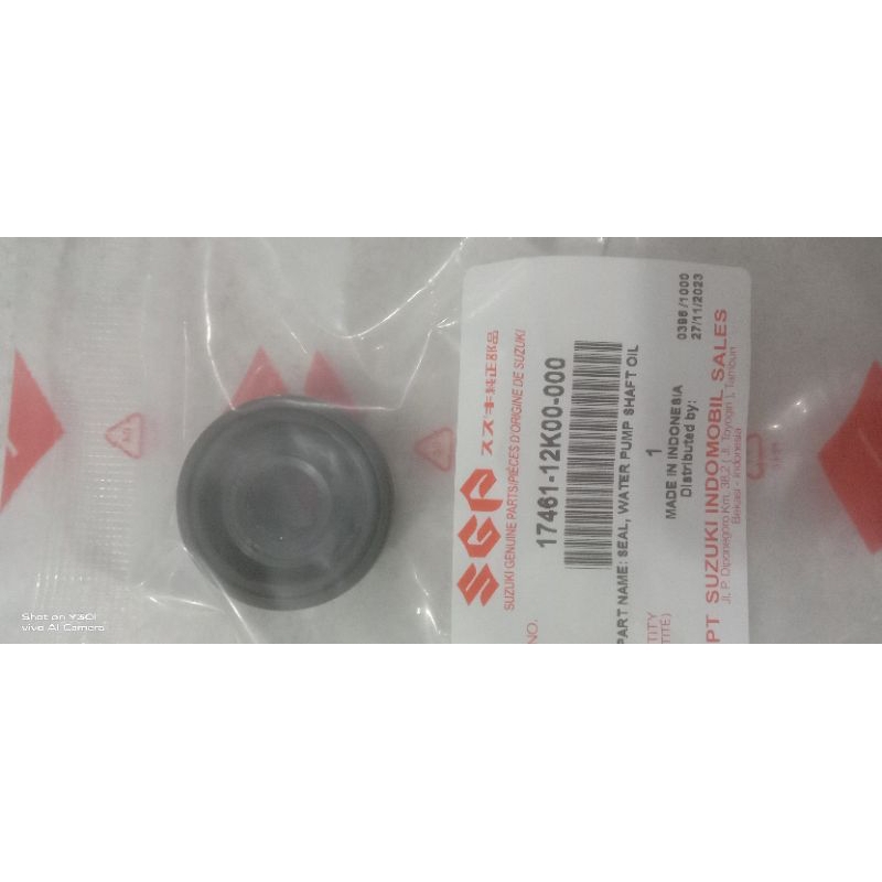 Jual seal water pump shaft oil FU 150 injeksi/GSX 150 asli SGP | Shopee Indonesia