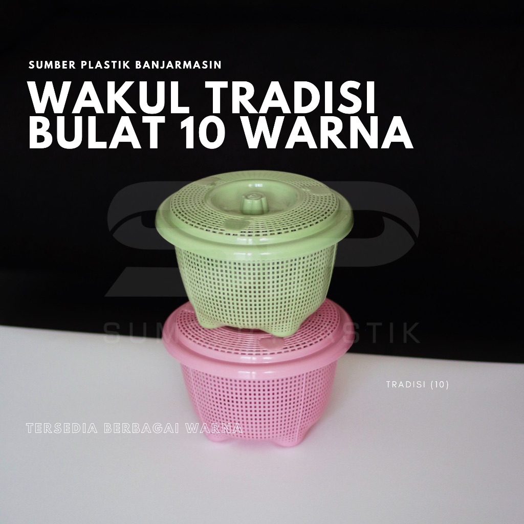 Jual Wakul Tutup 10 Bulat Tradisi Wadah Tempat Nasi Hajatan Serbaguna ...