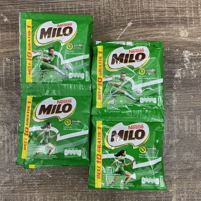 Jual Milo Sachet 1 Renceng isi 10 pcs 22 gr / Susu Nestle | Shopee ...