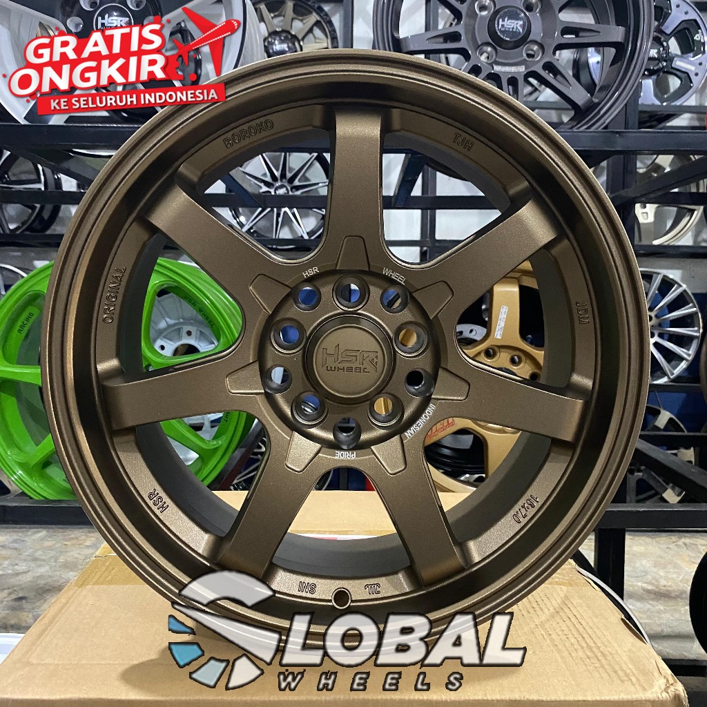 Jual Velg Jdm HSR Boroko Tjh R16 Sandy Bronze Buat Mobil XL7 Brv Ertiga ...