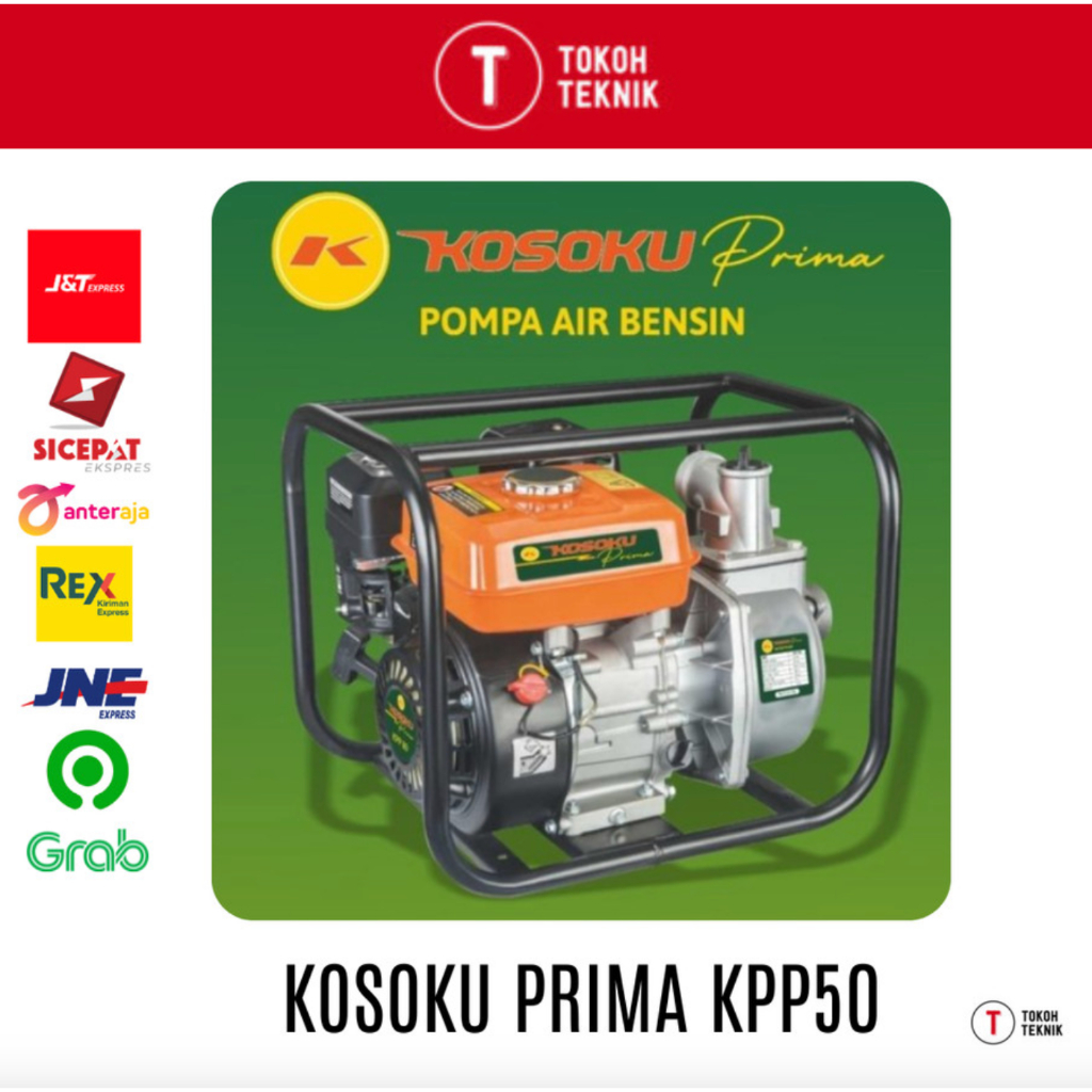 Jual KOSOKU PRIMA KPP50 Mesin pompa sawah irigasi Alkon / water pump ...