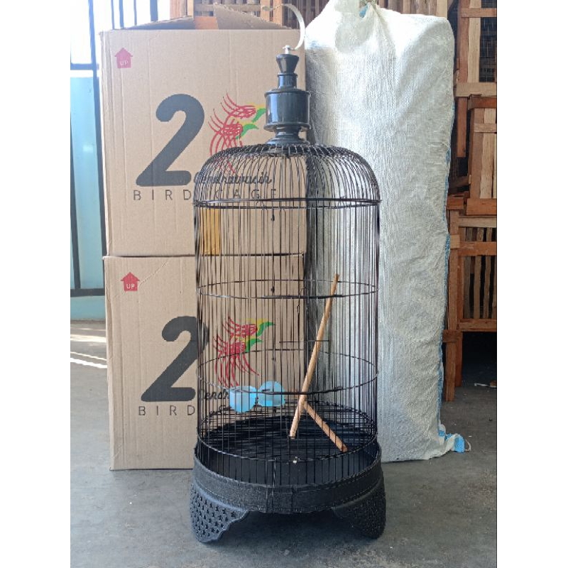 Jual Sangkar Lovebird/Besi Bulat TERMURAH diameter ±33cm (LEBIH HEMAT ...