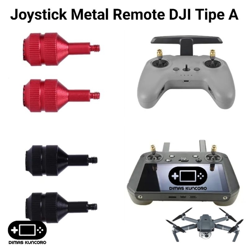Jual Joystick Metal Remote DJI Tipe A fpv remot controller 2 3 rc pro ...