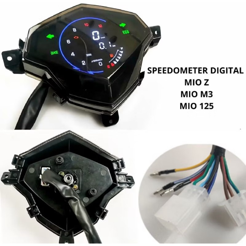 Jual Speedometer Digital LED Yamaha Mio M3 Mio Mio Z PNP Indikator ...