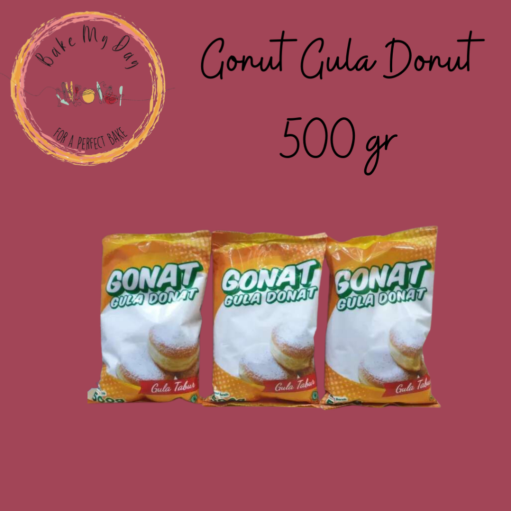 Jual Gonut / Gonat Gula Donut 500 gr | Shopee Indonesia