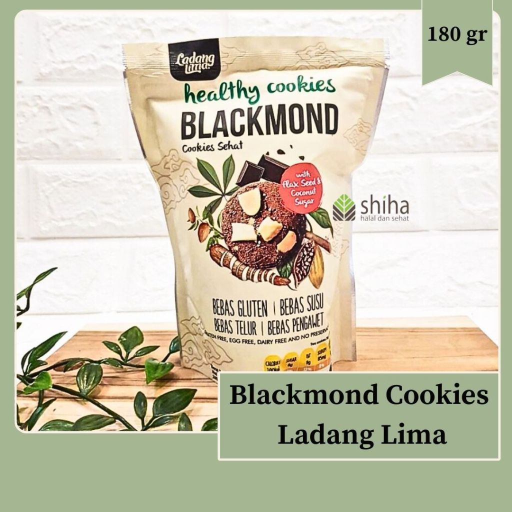 Jual Blackmond Gluten Free Egg Free Cookies 180 gr Ladang Lima | Warung ...