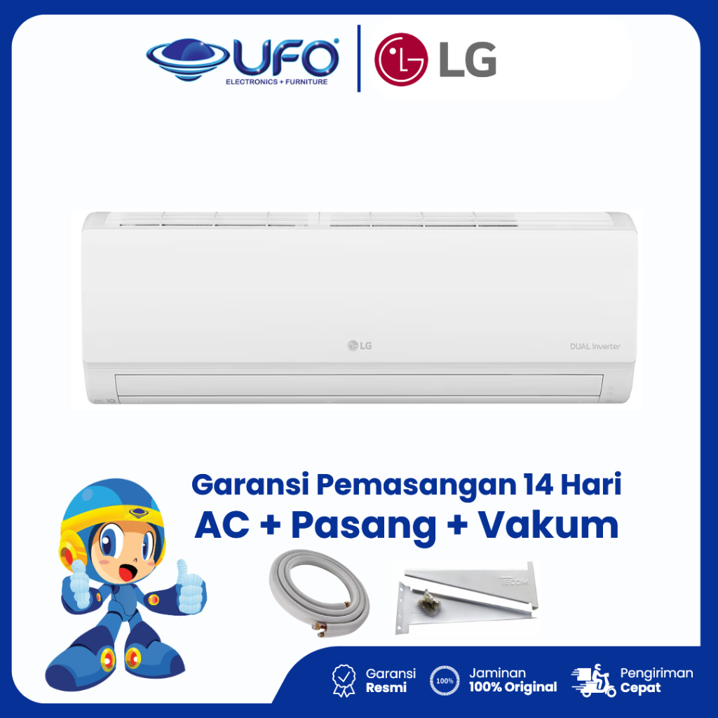 Jual AC LG 2 PK Split Dual Inverter T18EV5 | Shopee Indonesia