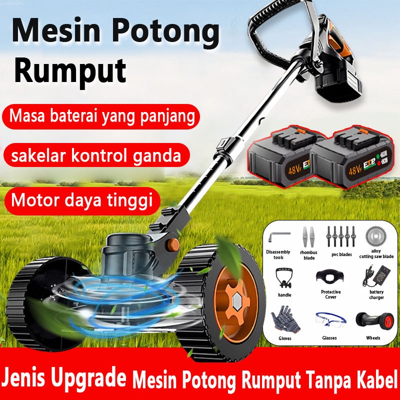 Jual Mesin potong rumput 1090V/588V/288V Mesin potong rumput baterai ...