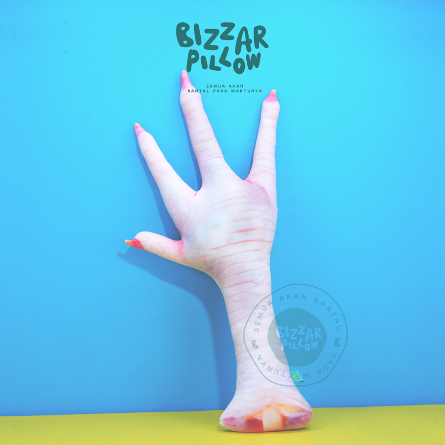 Jual Bizzarpillow Bantal Guling Ceker Ayam Size XL BZ430 | Shopee Indonesia