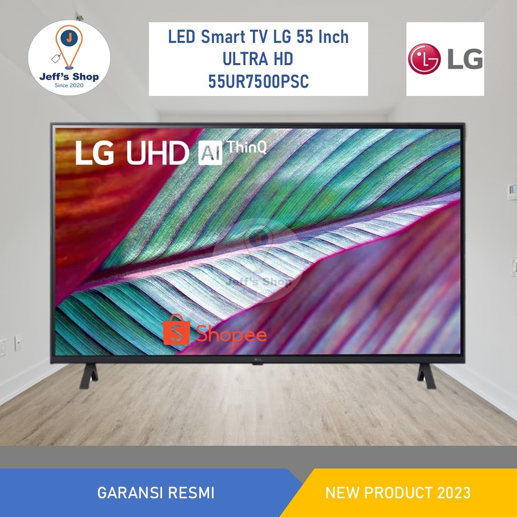 Jual LG LED Smart TV 55 Inch 4K UHD [NEW 2023] 55UR7500PSC | Shopee Indonesia