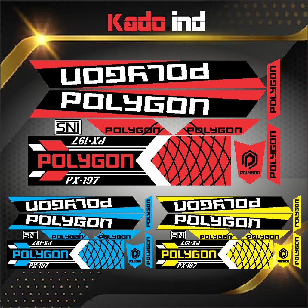 Jual stiker sepeda bmx 20 Polygon PX | Shopee Indonesia