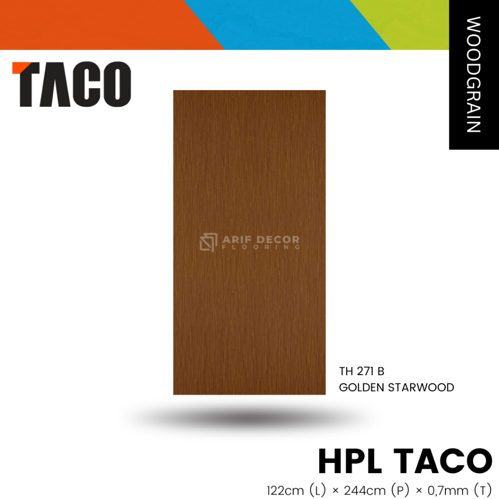 Jual TACO HPL TH 271 B GOLDEN STARWOOD | Shopee Indonesia