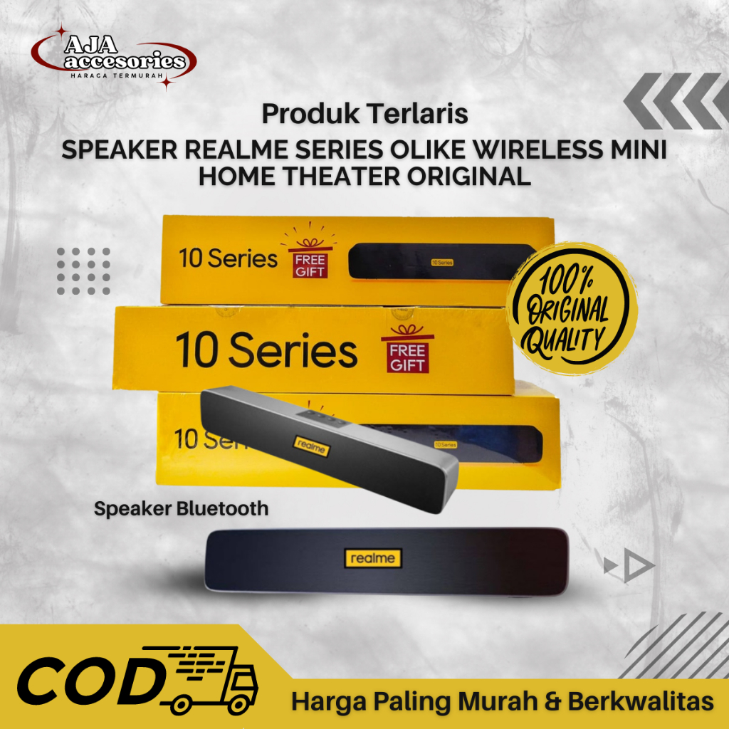 Jual SPEAKER REALME 10 SERIES OLIKE WIRELESS MINI HOME THEATER S3 ...