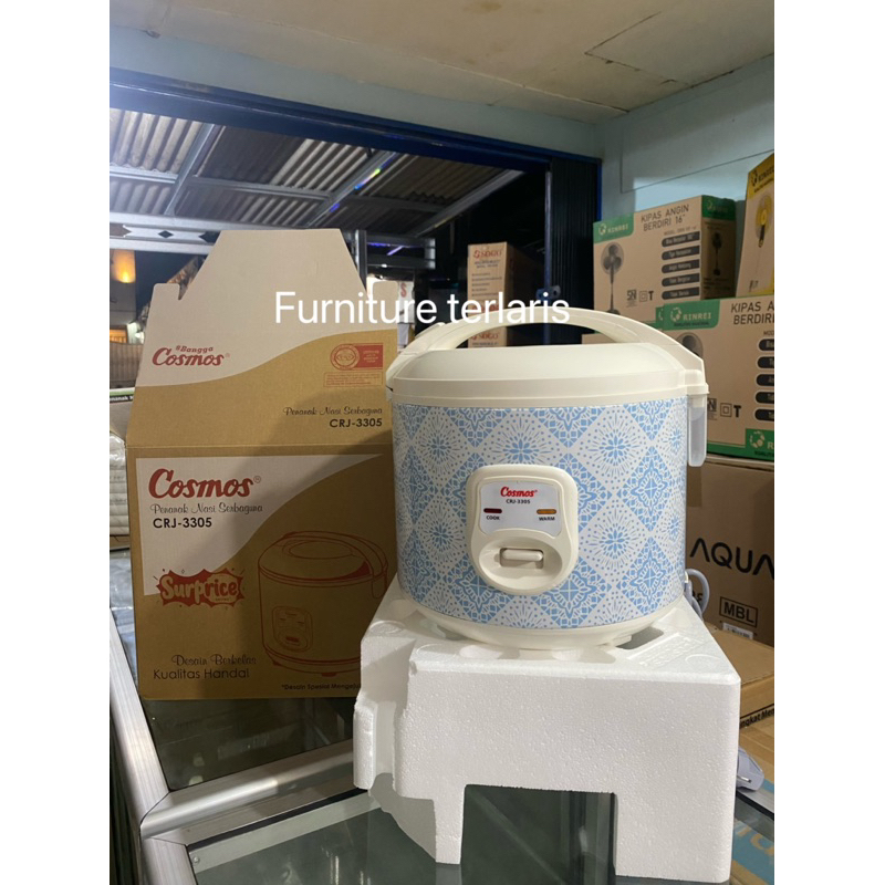Jual Rice Cooker Cosmos 1.8 L CRJ 3305 anti lengket Magicom Cosmos 1.8L ...