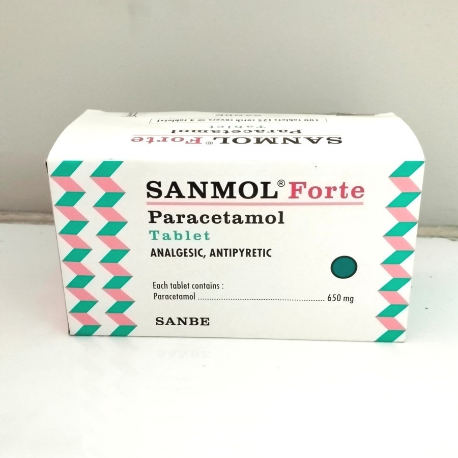 Jual Sanmol Forte box Isi 100 tablet | Shopee Indonesia