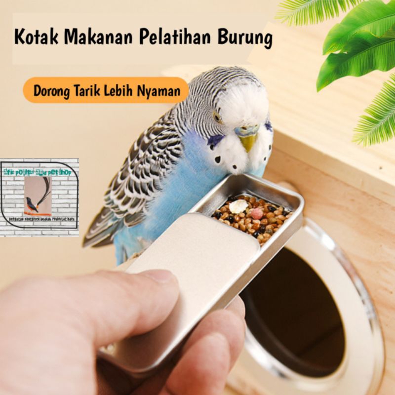 Jual POINTER BOX KOTAK GESER TEMPAT WADAH PAKAN PELATIHAN BURUNG ...