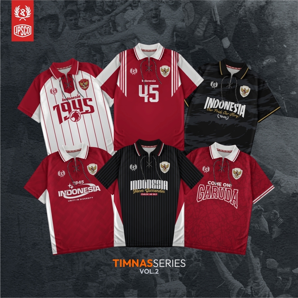 Jual JERSEY VINTAGE TIMNAS INDONESIA VOL 2 JERSEY TIMNAS INDONESIA 2024 ...
