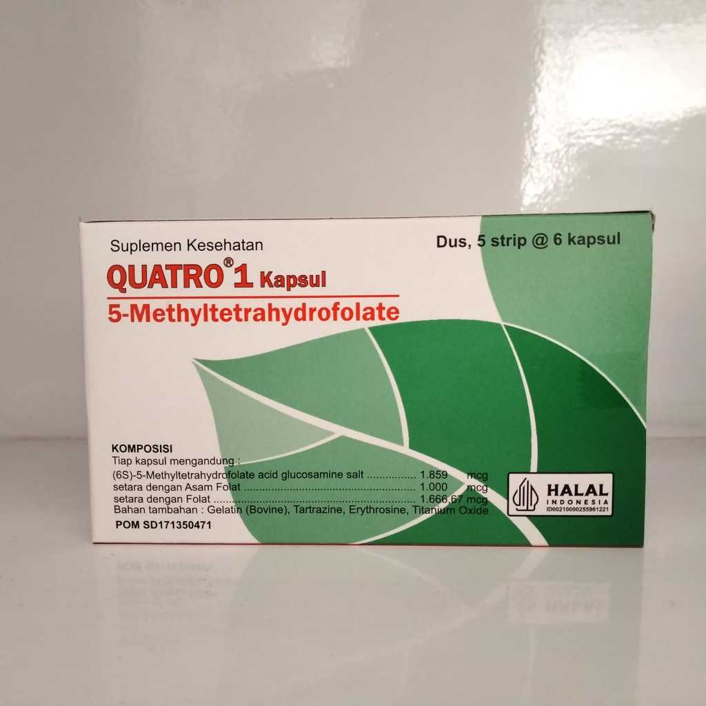Jual Quatro 1 mg Box isi 30 Kapsul | Shopee Indonesia