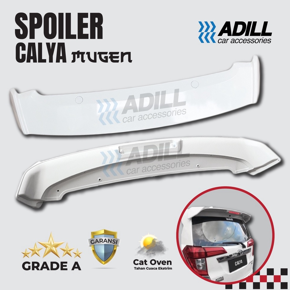 Jual Recomended Calya spoiler topi belakang Calya sigra ABS KJS model ...
