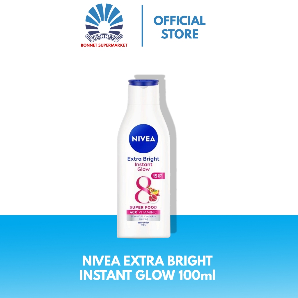 Jual Nivea Extra Bright Instant Glow Body Lotion 190ml 8999777008543