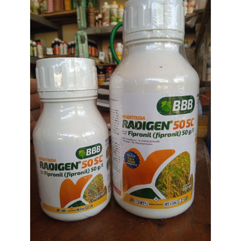 Jual insektisida RADIGEN 50 SC kemasan 250 dan 500 ml. fipronil 50g/l ...