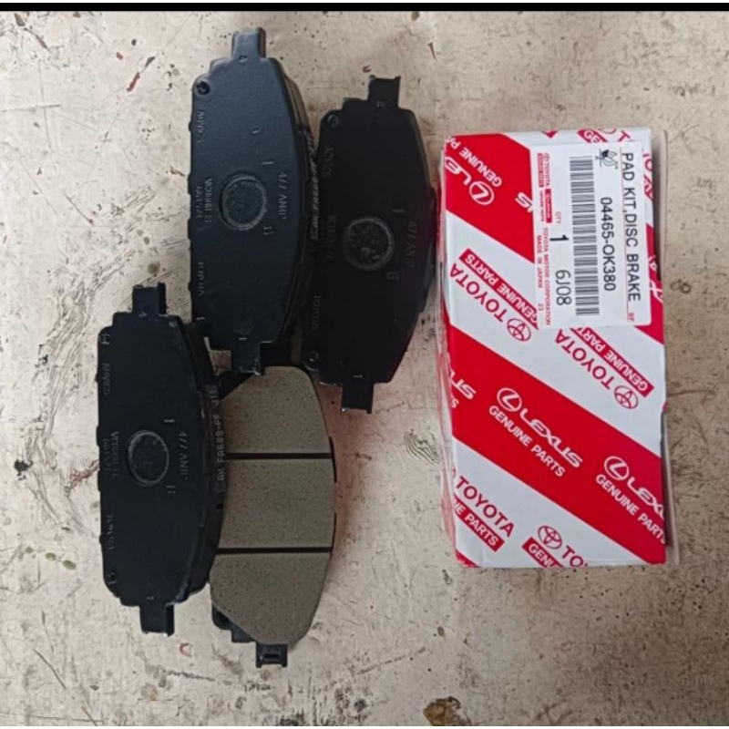 Jual kampas rem depan toyota innova reborn venturer hilux vigo | Shopee ...
