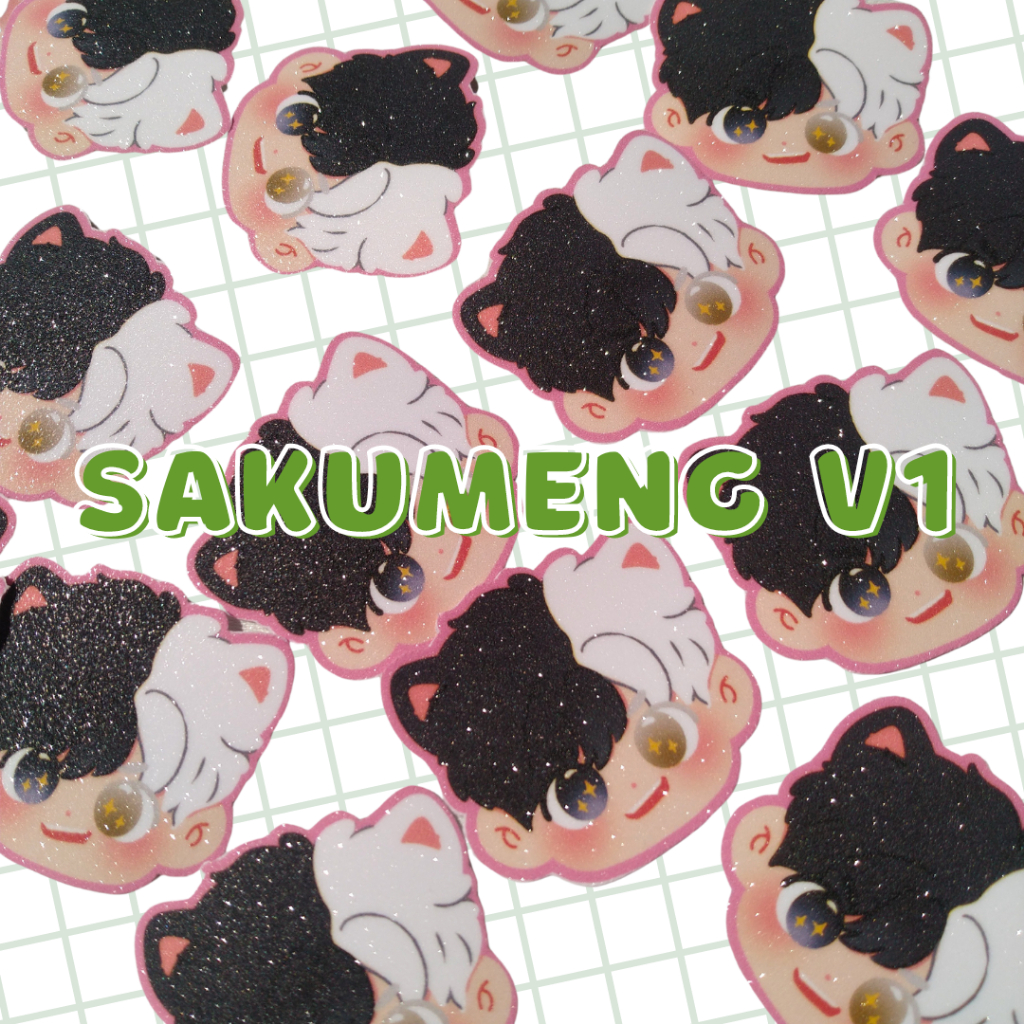 Jual [ready stock] wind breaker bofurin glitter sticker: sakura, suo ...